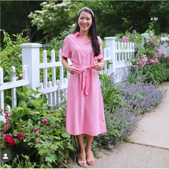 Draper James | Dresses | Draper James Barbara Utility Gingham ...